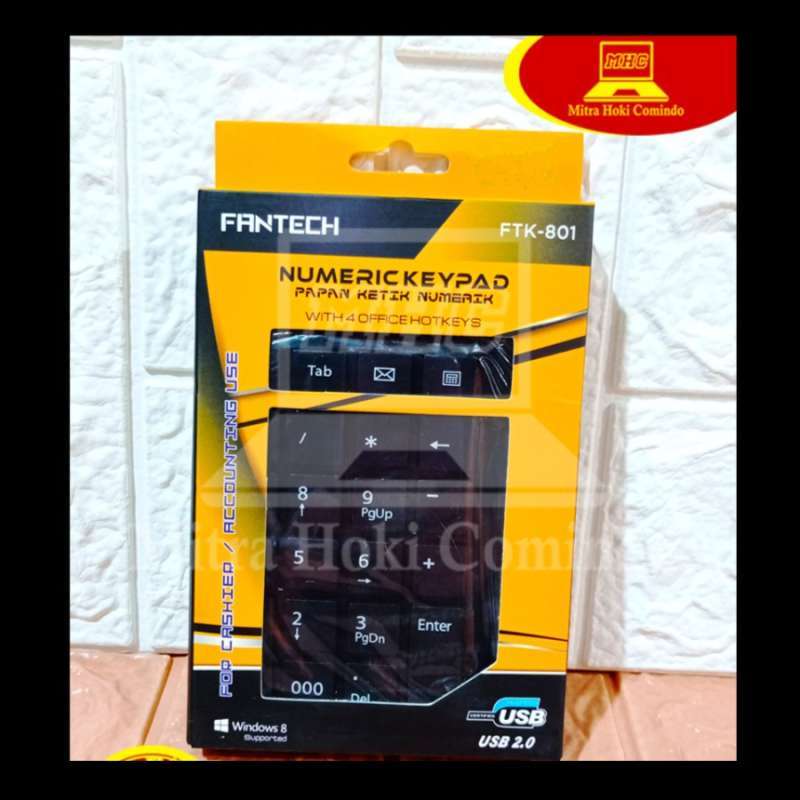 Jual Fantech Numeric Keyboard Office Original Murah - Harga Diskon Juli 2024 | Blibli