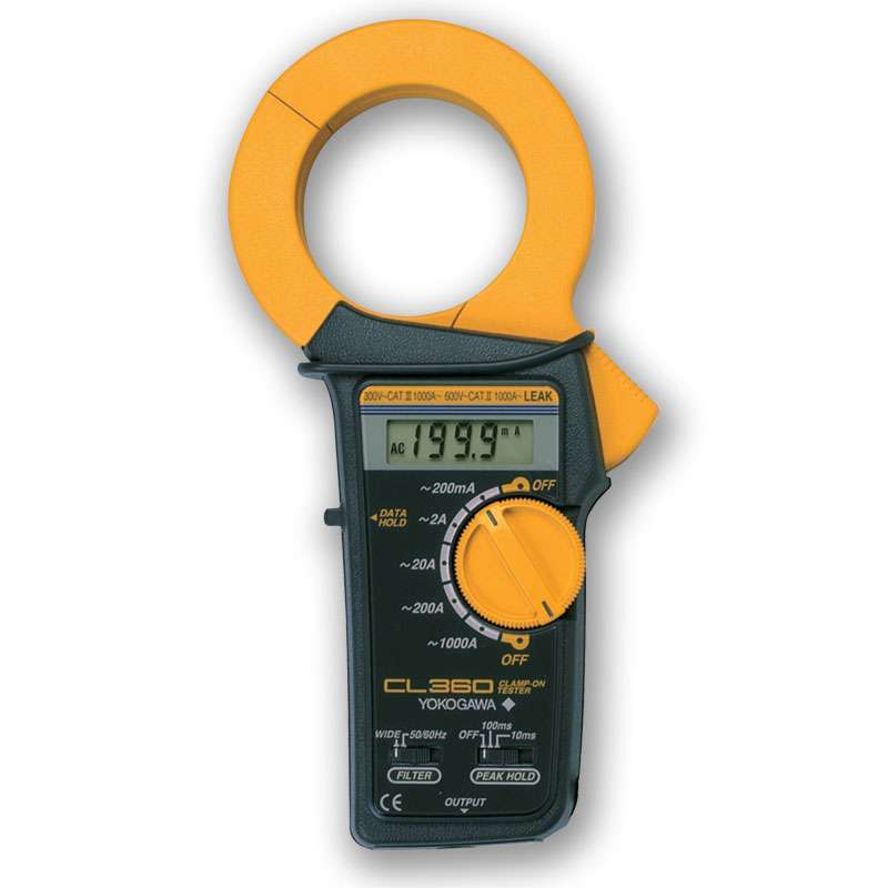 Jual YOKOGAWA Clamp-on Tester CL360 (Leakage Current, 100A) - Clamp ...