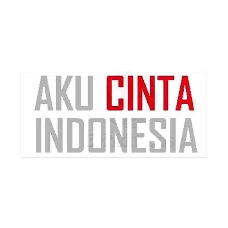 Jual Oem Aku Cinta Indonesia Stiker Di Seller Epinidithouse ...