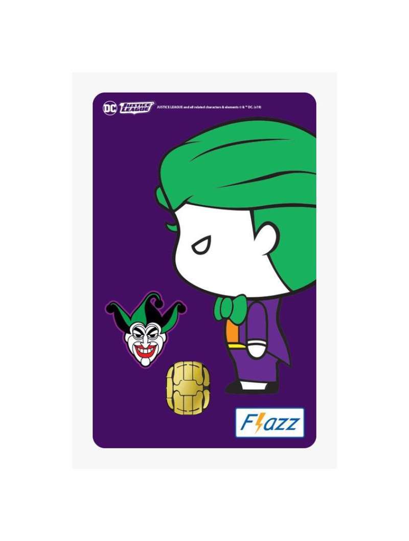 Jual BCA Kartu Flazz Limited Edition Justice League Chibi Joker di ...