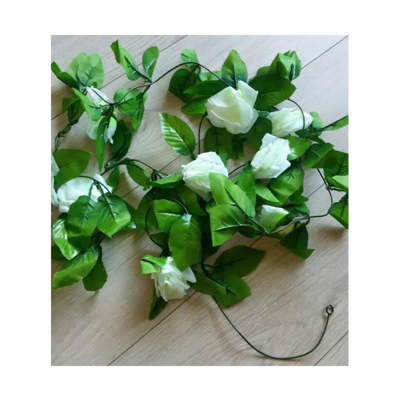 Jual Xploraza Mawar Rambat Bunga Hiasan - Putih di Seller XPLORAZA ...