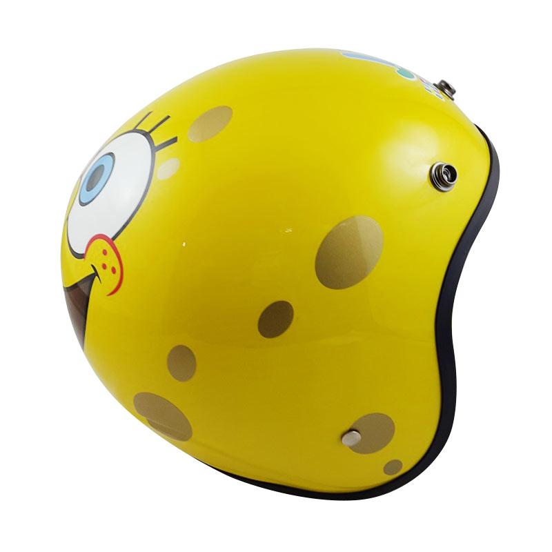 Jual JP Retro Kids Spongebob Helm Anak - Yellow Lemon Online Agustus ...
