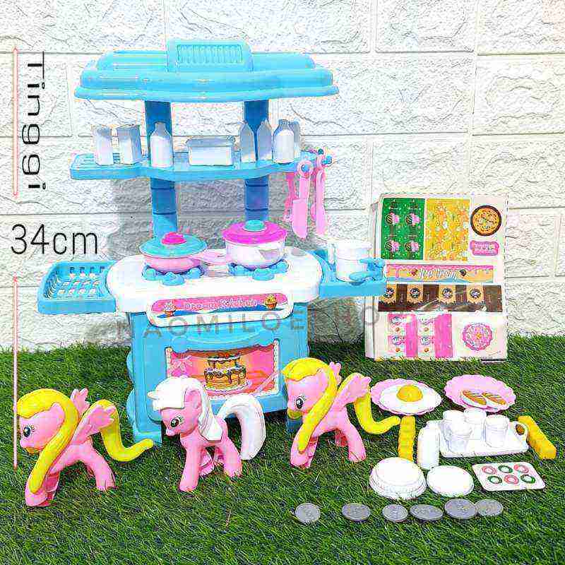 Jual Mainan Kitchen Set Anak Bisa Keluar air dari keran size BESAR di ...