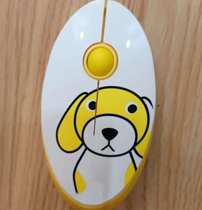 Jual Mouse Lucu Wireless Karakter Panda Bear Dog - Yellow Doggy Di ...
