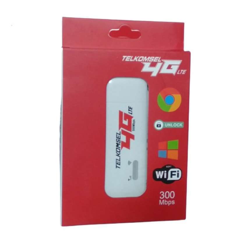 Jual USB DONGLE WIFI 4G LTE TELKOMSEL 300Mbps Unlock Semua Kartu GSM ...