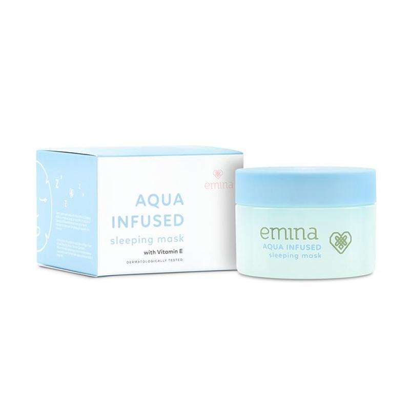 Promo Emina Aqua Infused Sleeping Mask [30 g] Diskon 25% di Seller ...