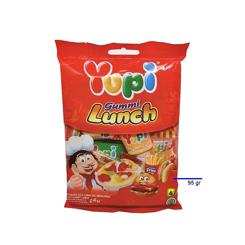 Promo Yupi - Lunch Set Gummy Candy - 95 Gr Diskon 7% Di Seller ...