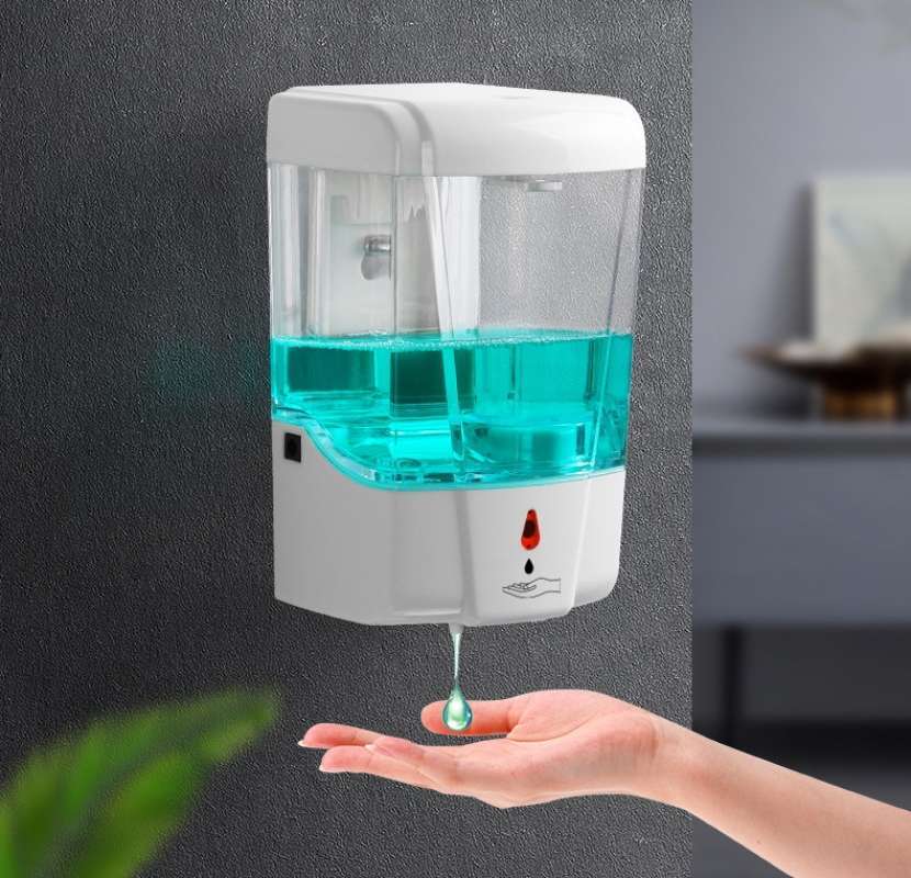 Jual Soap Dispenser Otomatis Sensor Infrared 600ml Automatic Hand ...
