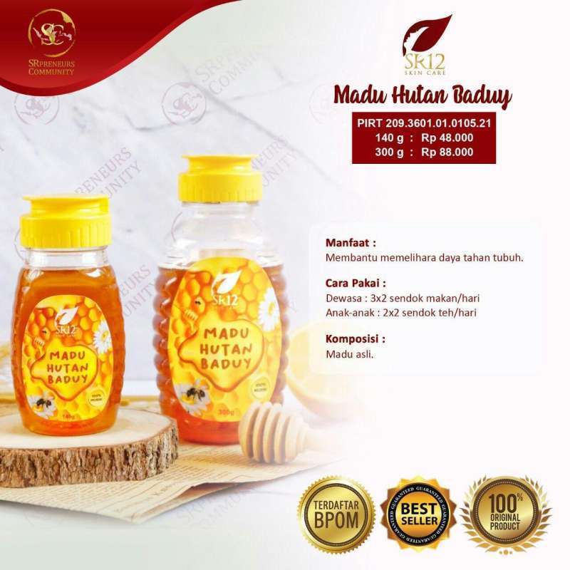 Jual MADU HUTAN BADUY SR 12 300 GRAM di Seller Distributor SR12 Tegal ...