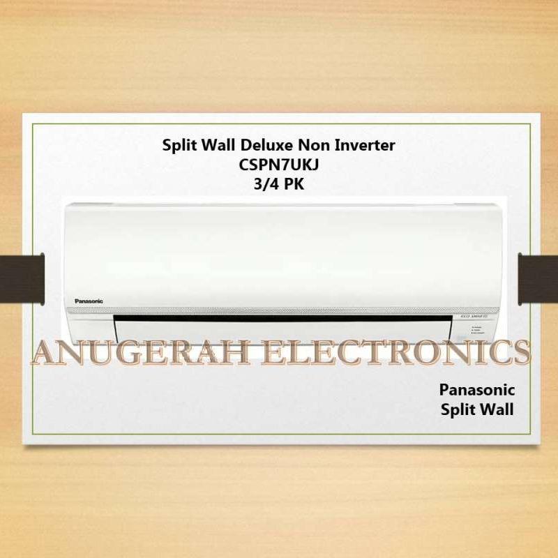 Jual AC Panasonic Split Wall Deluxe Non Inverter 3/4 PK di Seller ...