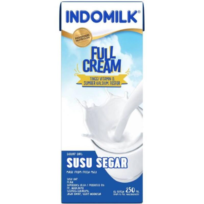 Jual Indomilk Full Cream Susu UHT [250 mL] di Seller Indomilk - Gudang Blibli | Blibli