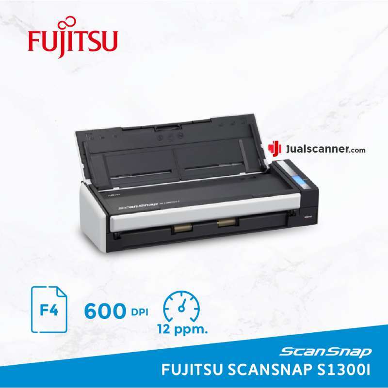Jual Scanner Fujitsu ScanSnap S1300i Portable ADF - 12 Lembar/Menit - (A4/Legal/Folio) di Seller ...