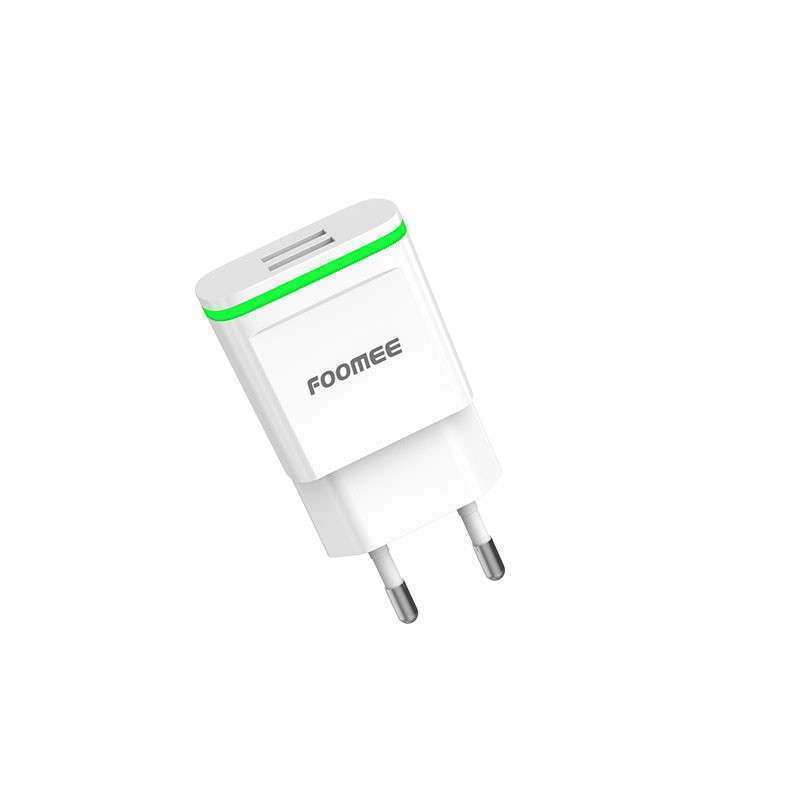 Jual Foomee CK06 Adaptor Charger Super Fast Charging Dual USB Output ...