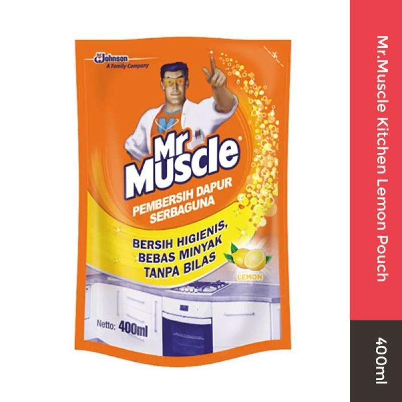 Jual Mr.muscle Kitchen Lemon Pouch 400ml Di Seller Super Grosir Mama ...