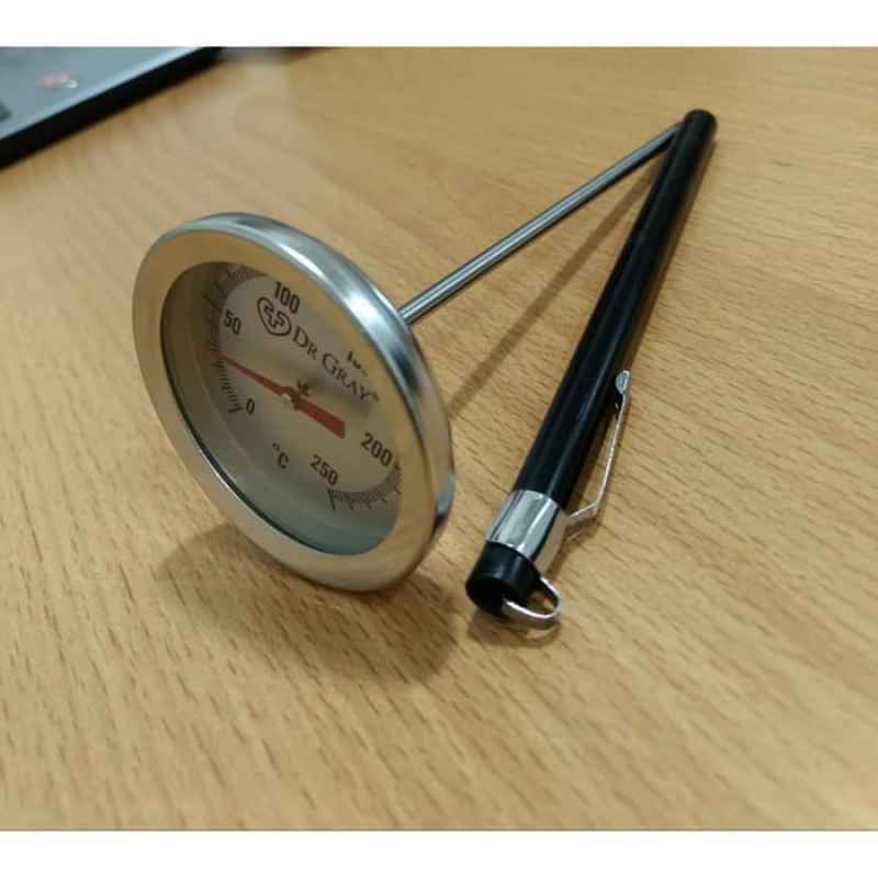 Promo Pocket Termometer Analog Stainless Thermometer Milk Air Teh Kopi ...