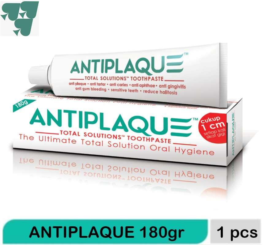 Promo Antiplaque Toothpaste [180g] Diskon 13% Di Seller Pt. Triple Ace ...