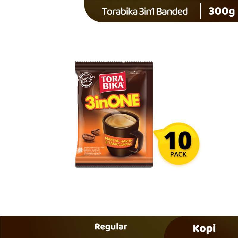 Jual Torabika 3 In 1 New Kopi Instan[10 Sachet/ 20 G] Di Seller Mayora ...
