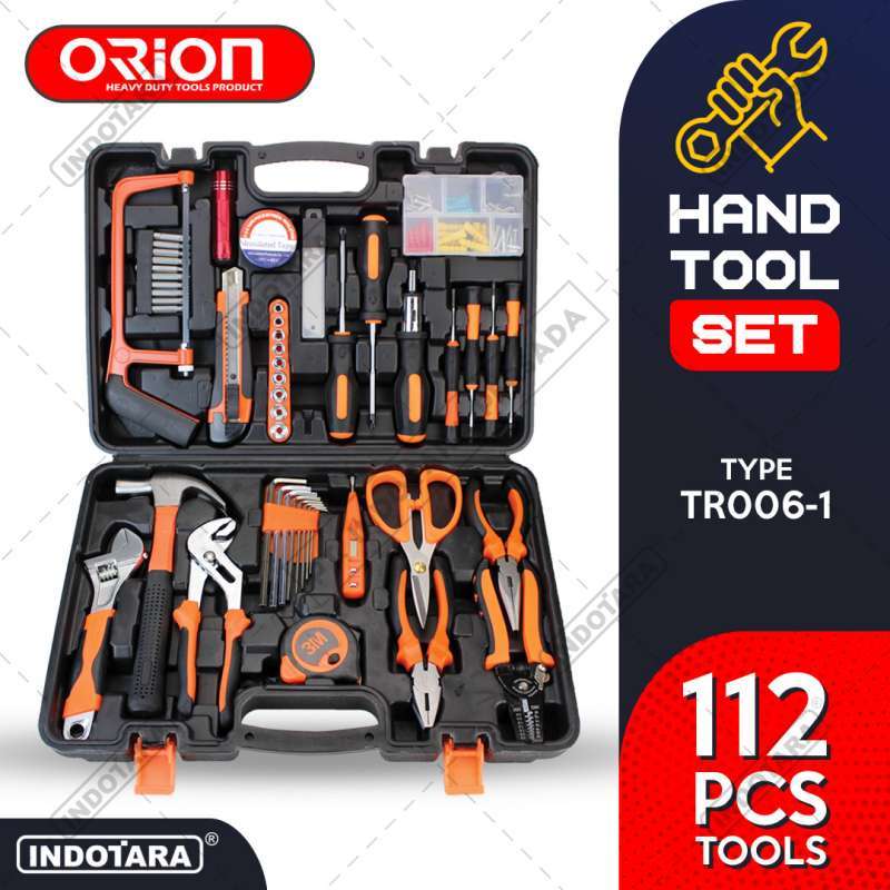 Jual Orion Tr006-1 Toolbox Hand Tool Kit Set Di Seller Pt Indotara ...