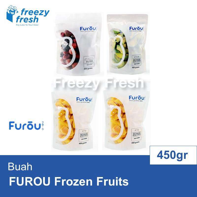 Jual Buah Beku (Frozen Fruits IQF) by Furou, Rasa Strawberry di Seller ...