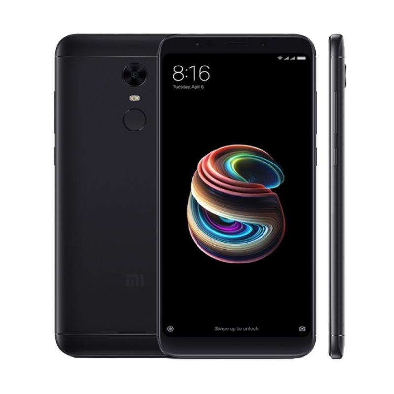 Jual Xiaomi Redmi 5 Plus Smartphone - Black [64GB/ 4GB] Resmi TAM di ...
