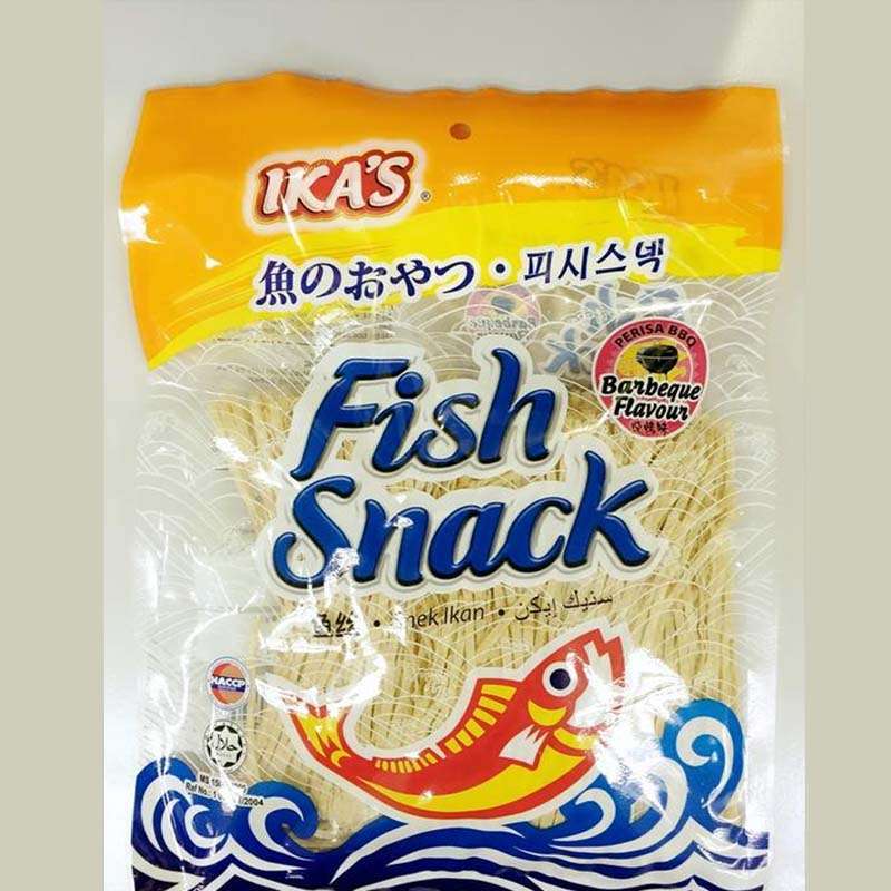 Jual Fish Snack Merk Ika's (bbq) 50 Gr - Juhi Snack Cemilan Ikan Di ...