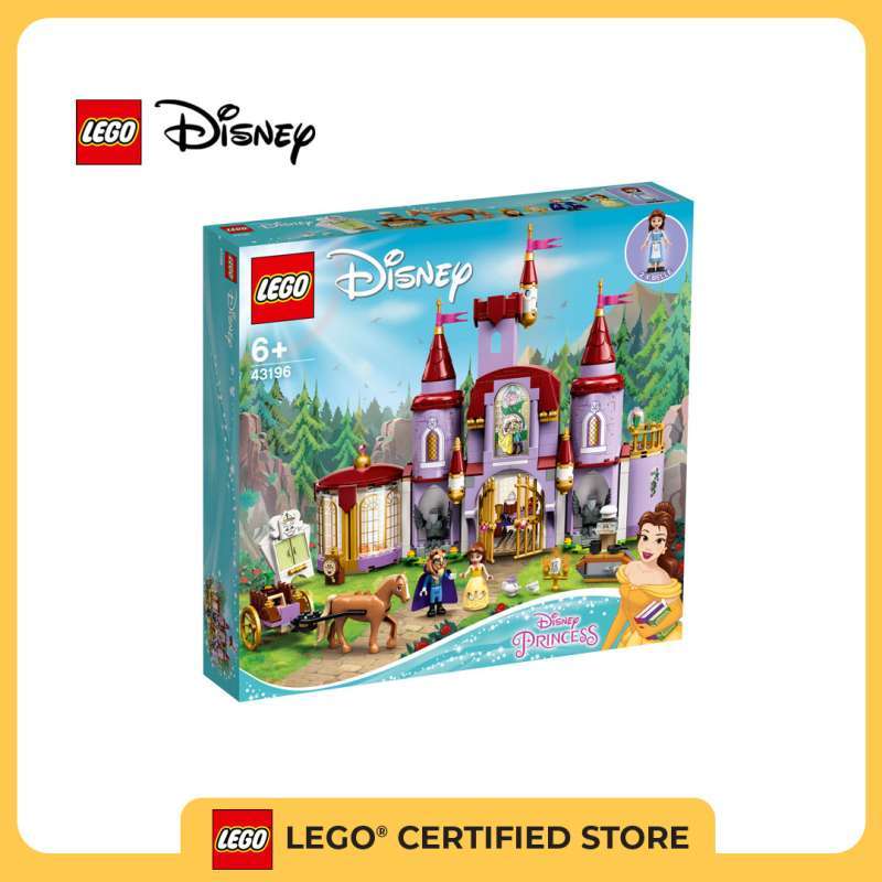 Jual LEGO 43196 DISNEY PRINCESS Belle and the Beast s Castle di Seller ...