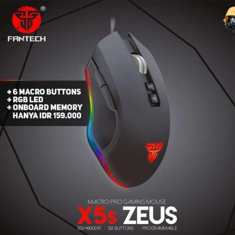 Jual Fantech Zeus X5s / X5 S / X 5s Gaming Mouse di Seller ALEXAMIRO STORE - Kota Jakarta Barat ...