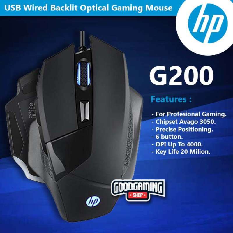 Jual Hp G200 Mouse Gaming Original Murah - Harga Diskon Februari 2024 ...