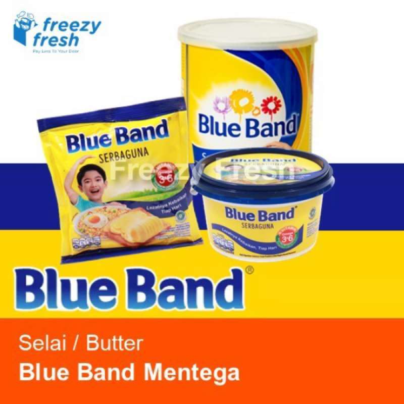 Jual Blue Band Mentega Serbaguna, Ukuran Kemasan Sachet 200gr Di Seller ...