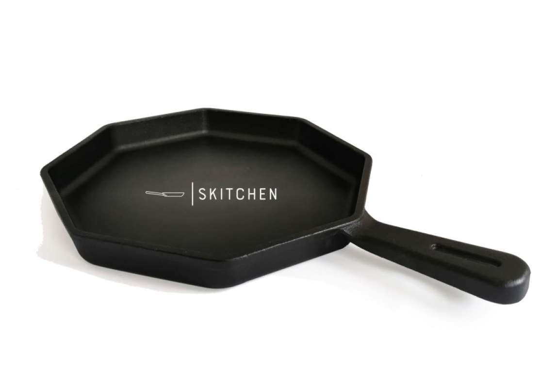 Promo Helsinki Skillet By Skitchen/panci Besi Cor/cast Iron Kitchenware ...
