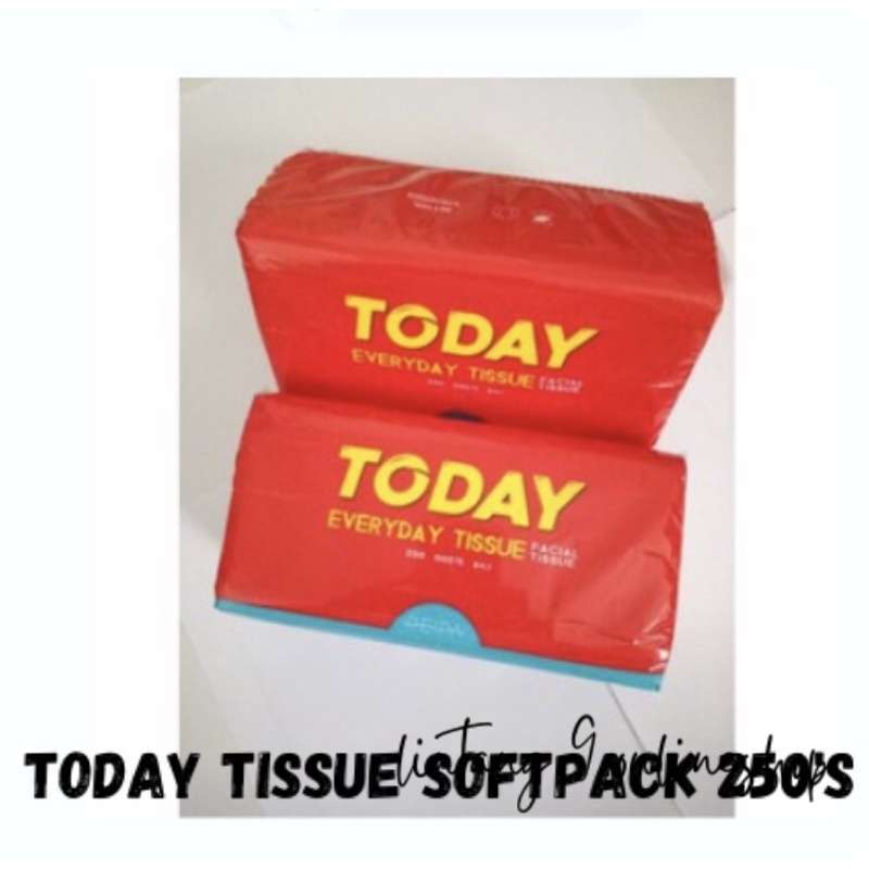 Jual Tisu Today Softpack 250's/kertas tisu untuk keperluan sehari hari ...