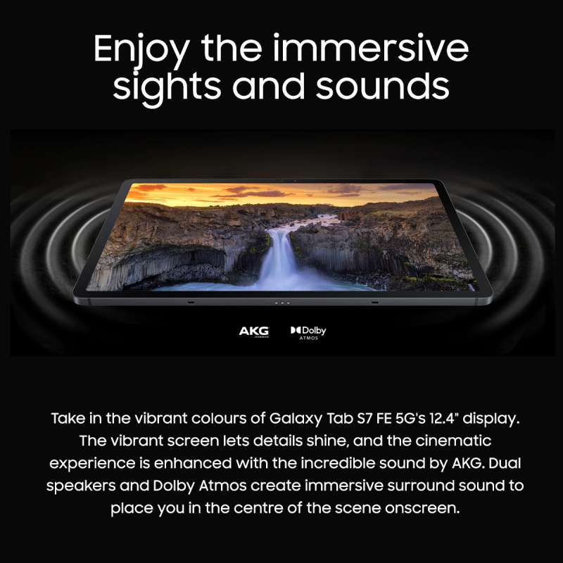 Jual Samsung Galaxy Tab S7 Fe T736 Ram 6 Gb Rom 128 Gb 6/128 12 Inch 5g ...