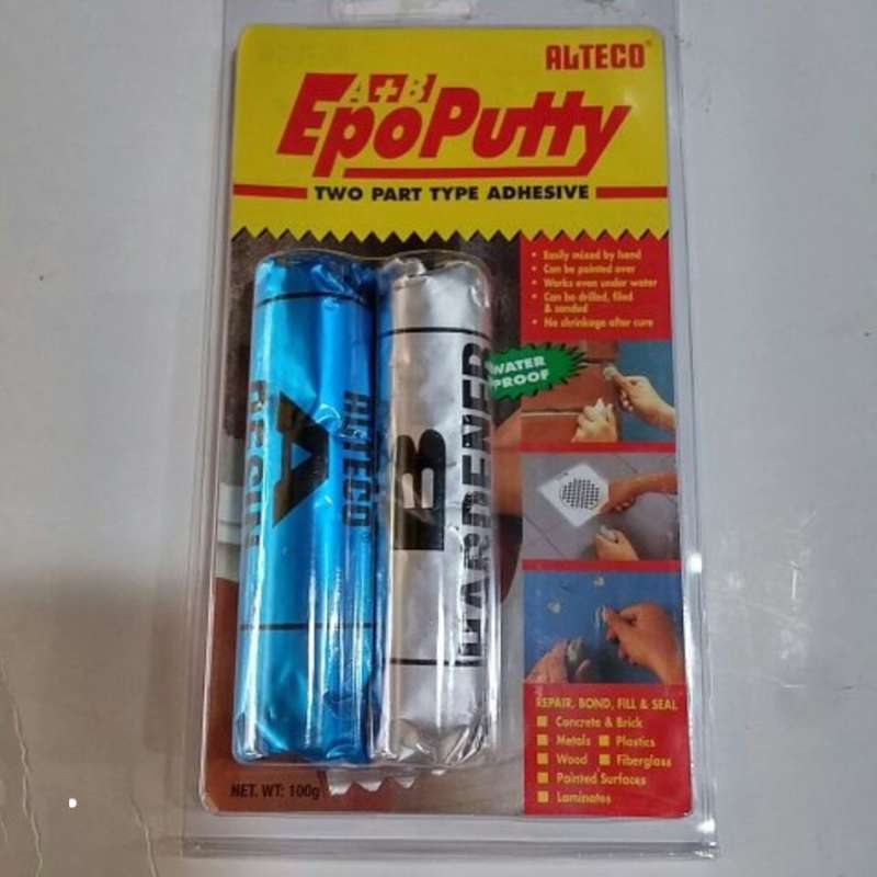 Jual Lem EPO PUTTY Dodol Porting Alteco Alteko Epoputi Beton Baja Power ...