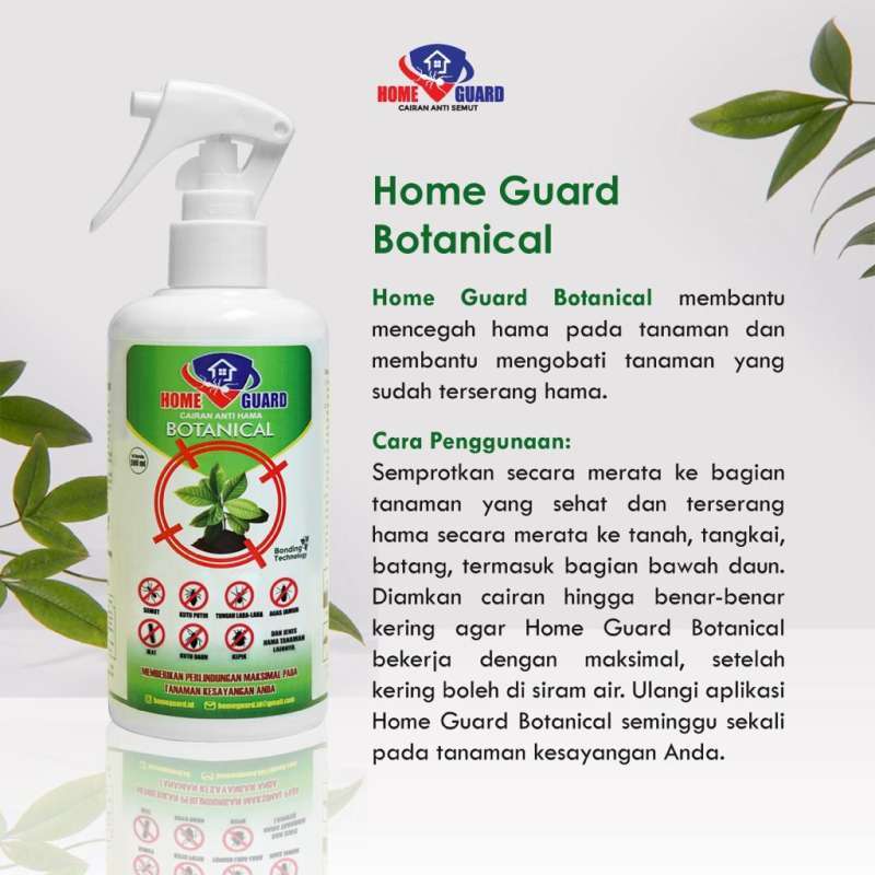 Jual Home Guard Botanical 250ml Anti Hama Tanaman/anti Kutu Putih/anti ...