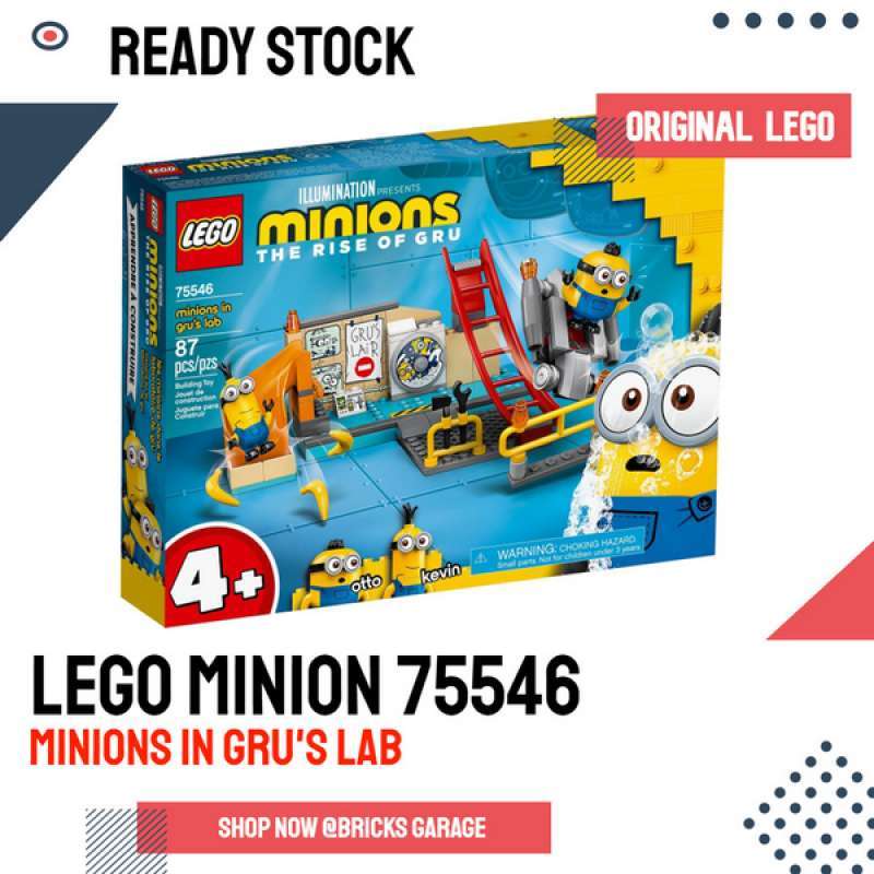 Jual Lego 75546 Minion: Minions In Gru's Lab Di Seller Bricks Garage ...