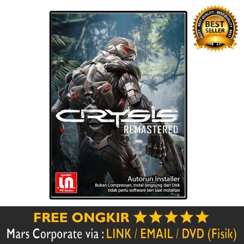 Jual Crysis 1: Remastered Full Version Game Pc - Pc Games Terbaru Kaset Cd Dvd Download Online ...