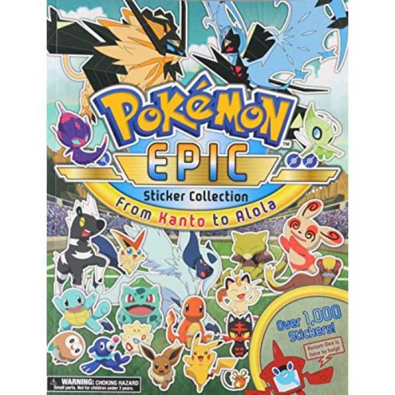 Jual Pokemon Epic Sticker Coll di Seller Desertcart - United States ...