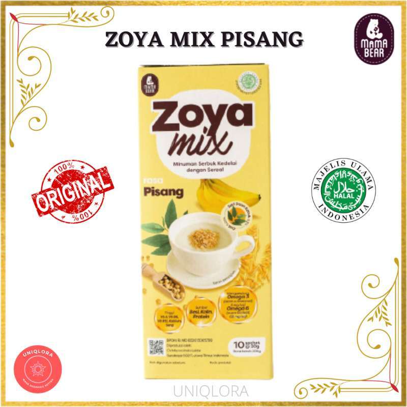 Jual 1 Box Zoya Mix Soya Mix Asi Booster Mamabear - Pelancar Asi ...