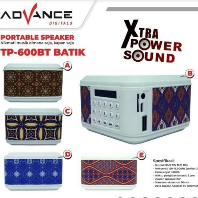 Jual advance tp600 di Seller Toko Satu Hati - | Blibli