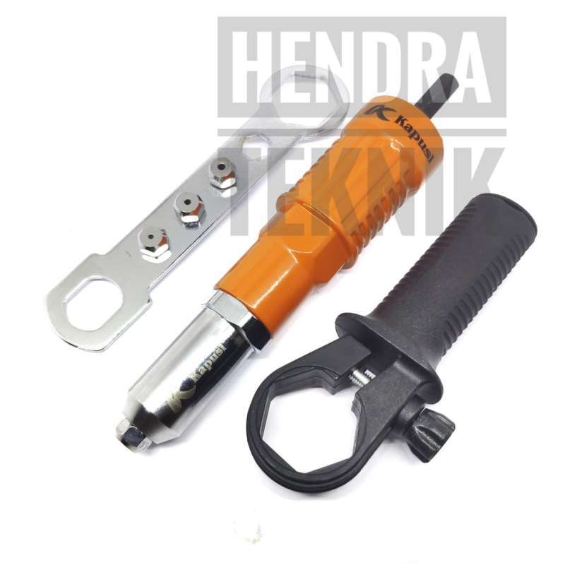 Jual ORI ADAPTOR RIVET GUN TOOLS HD AUTO RIVETER BOR ALAT RIPET KELING ...