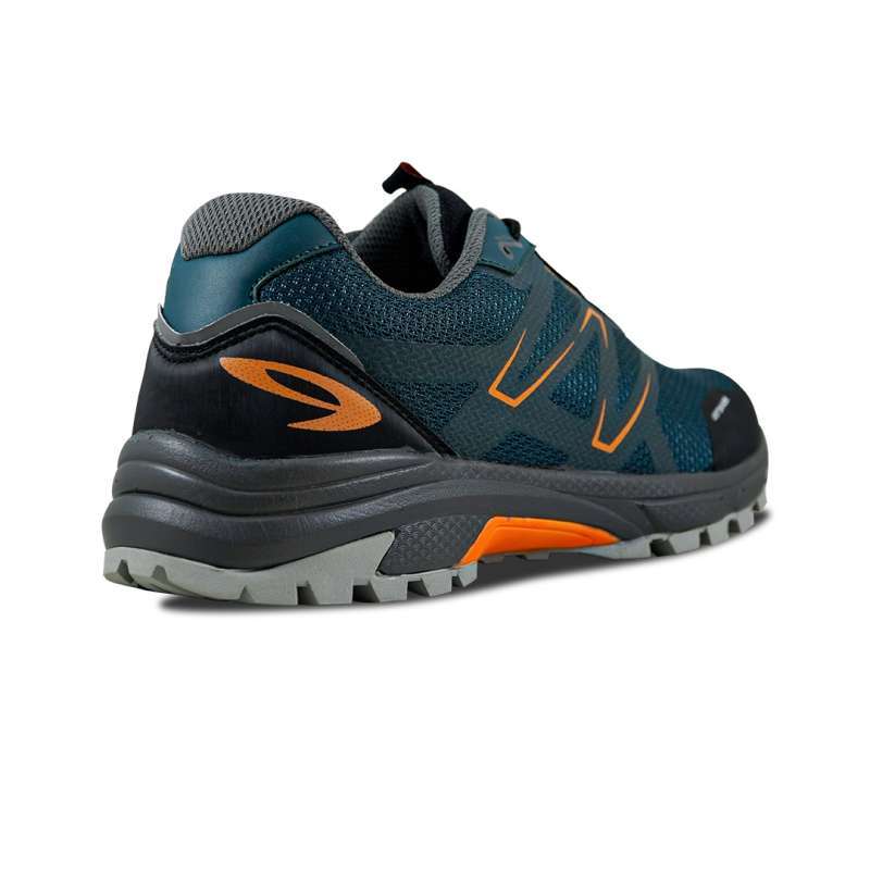 Jual 910 Nineten Yuza Sepatu Lari Trail Running - Hijaudeep Teal/jingga ...