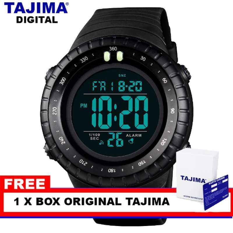 Jual Jam Tangan Digital Touch Screen Tajima 9408 Tahan Air 50 Meter ...
