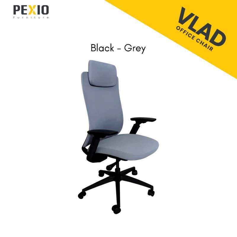 Jual Kursi Ergonomic | Vlad | PEXIO - Abu Abu di Seller PEXIO Furniture ...