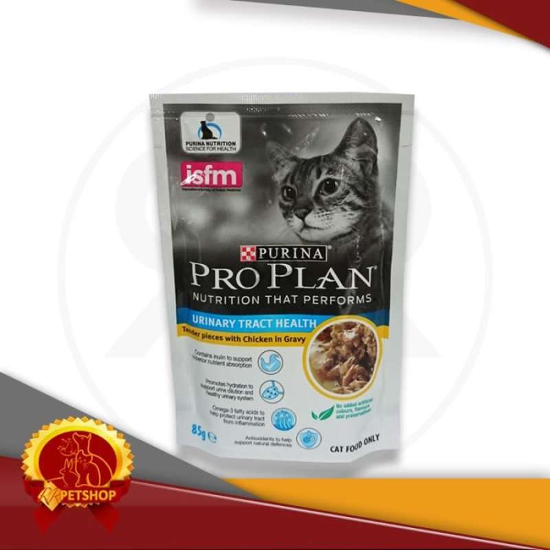 Promo Makanan Kucing Basah Pro Plan Urinary 85 Gram / Sachet Pouch ...