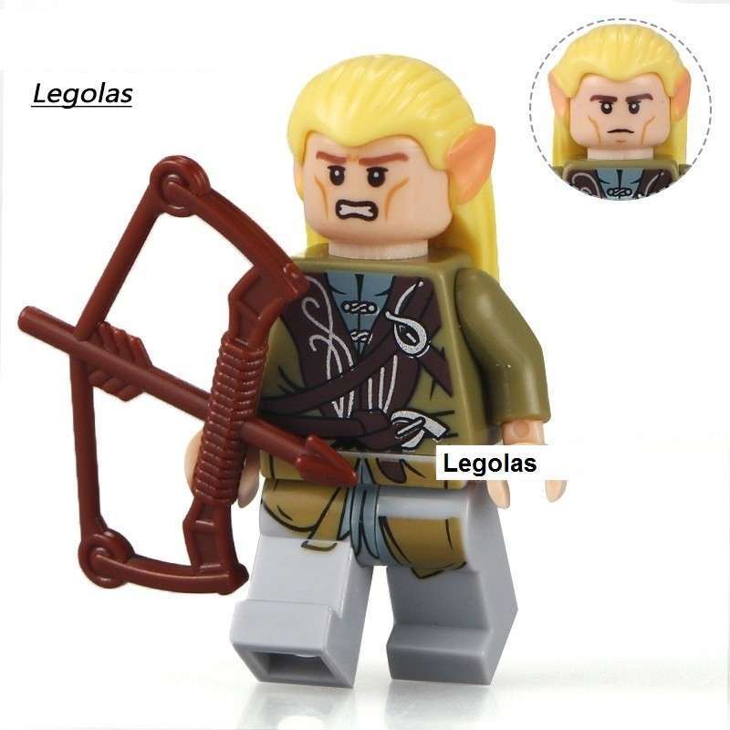 Jual Legolas PG511 Olive Green Elf LOTR Minifigure Lego di Seller GMG ...