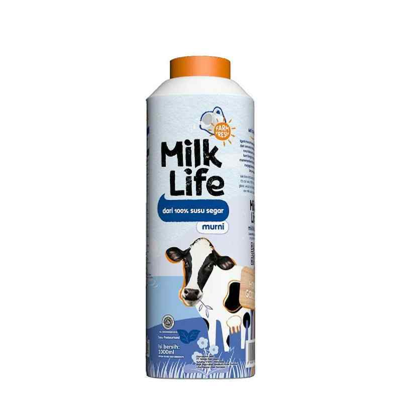 Jual MILK LIFE PURE [1000 ML] di Seller Ranch Market Official Store ...