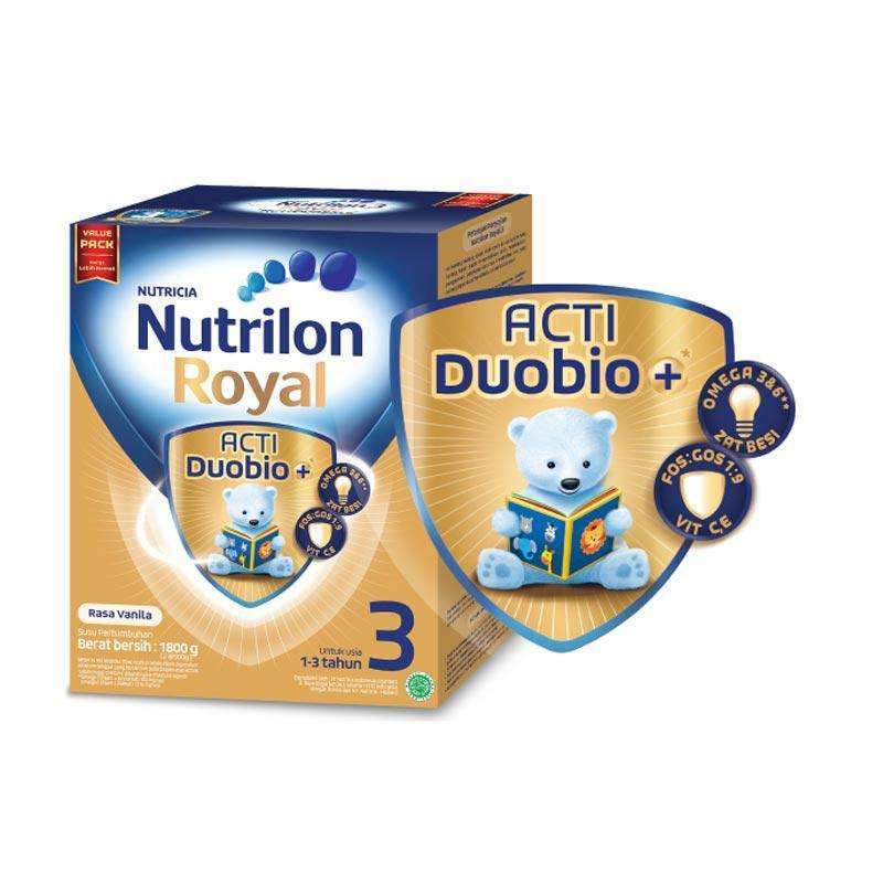 Jual Nutrilon Royal 3 Acti Duo Bio Vanila [1800 g] di Seller Kayeremia ...
