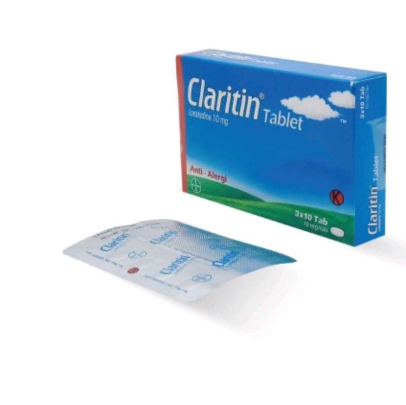 Jual CLARITIN 10MG TABLET 1 STRIP (10 TABLET) di Seller Saif shop - Pal ...