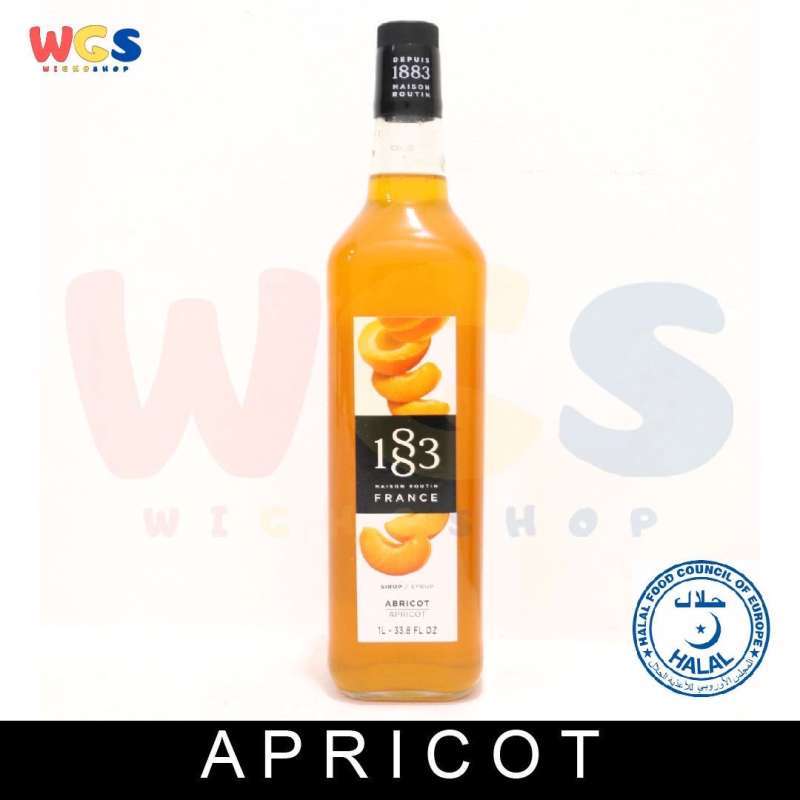 Jual Syrup 1883 Maison Routin France Apricot Flavored 33.8 fl oz 1ltr ...