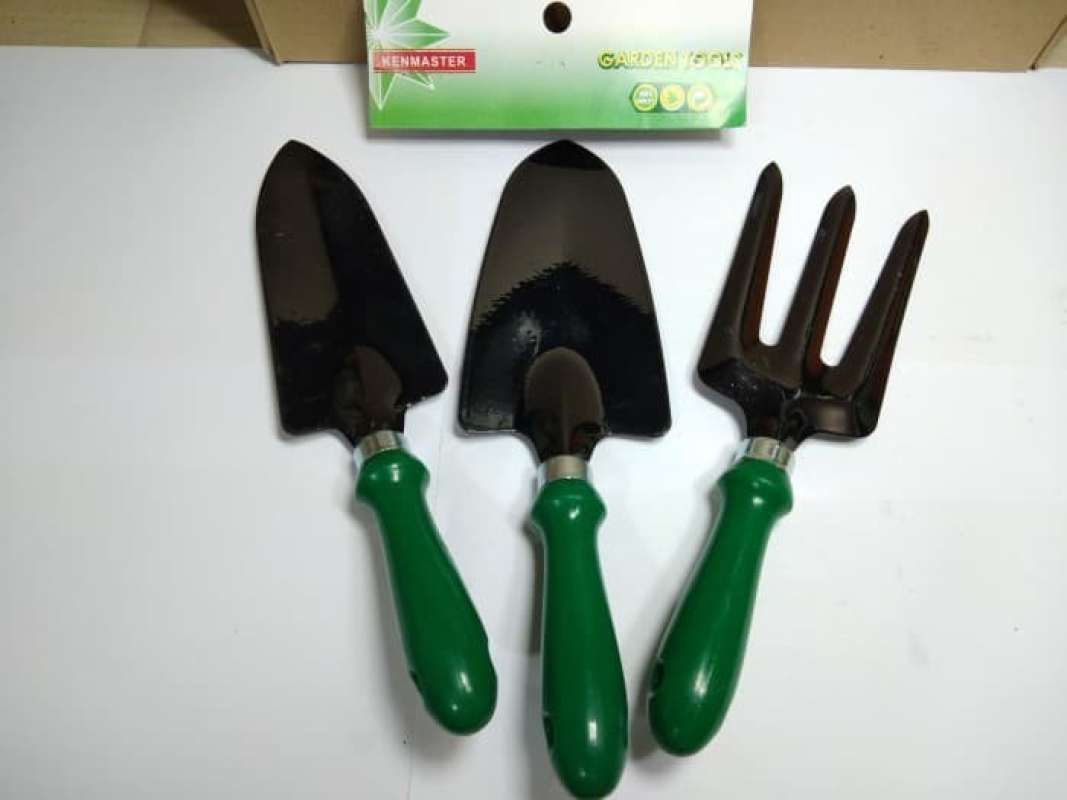 Jual Kenmaster Garden Tool Set 3 Pcs Alat Kebun Peralatan Taman Sekop ...